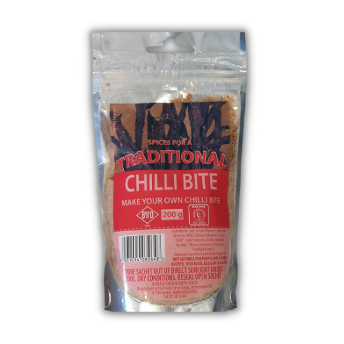 Traditional Chilli Bite Spice 200g – The Biltong Shed